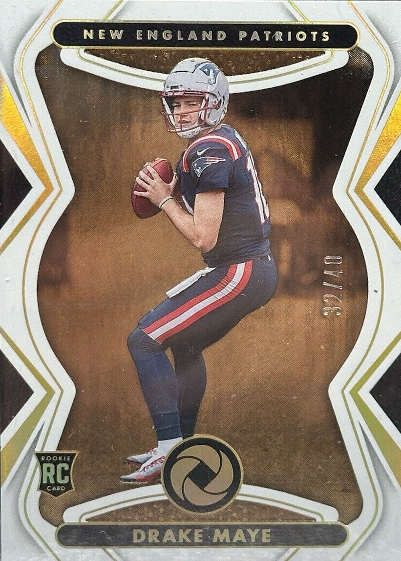 Drake Maye 2024 Gold Standard #16 Opulence Rookie /40 Price Guide ...