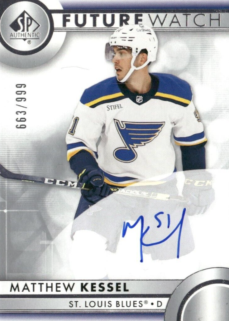 Matthew Kessel Hockey Cards Price Guide - Sports Card Investor