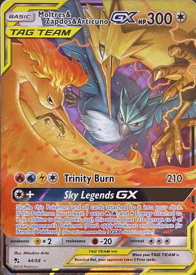 Moltres & Zapdos & Articuno GX Pokemon Cards Price Guide - Sports Card ...