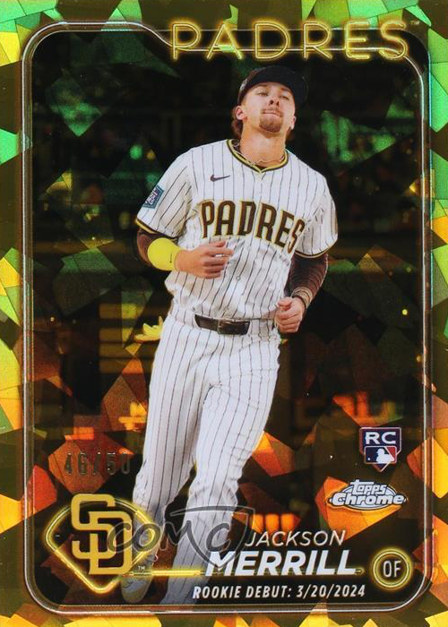 Jackson Merrill 2024 Topps Chrome Update Sapphire Edition #USCS169 ...