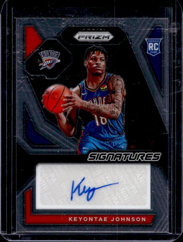 Keyontae Johnson 2023 Prizm #RSI-KEY Rookie Signatures Price Guide ...