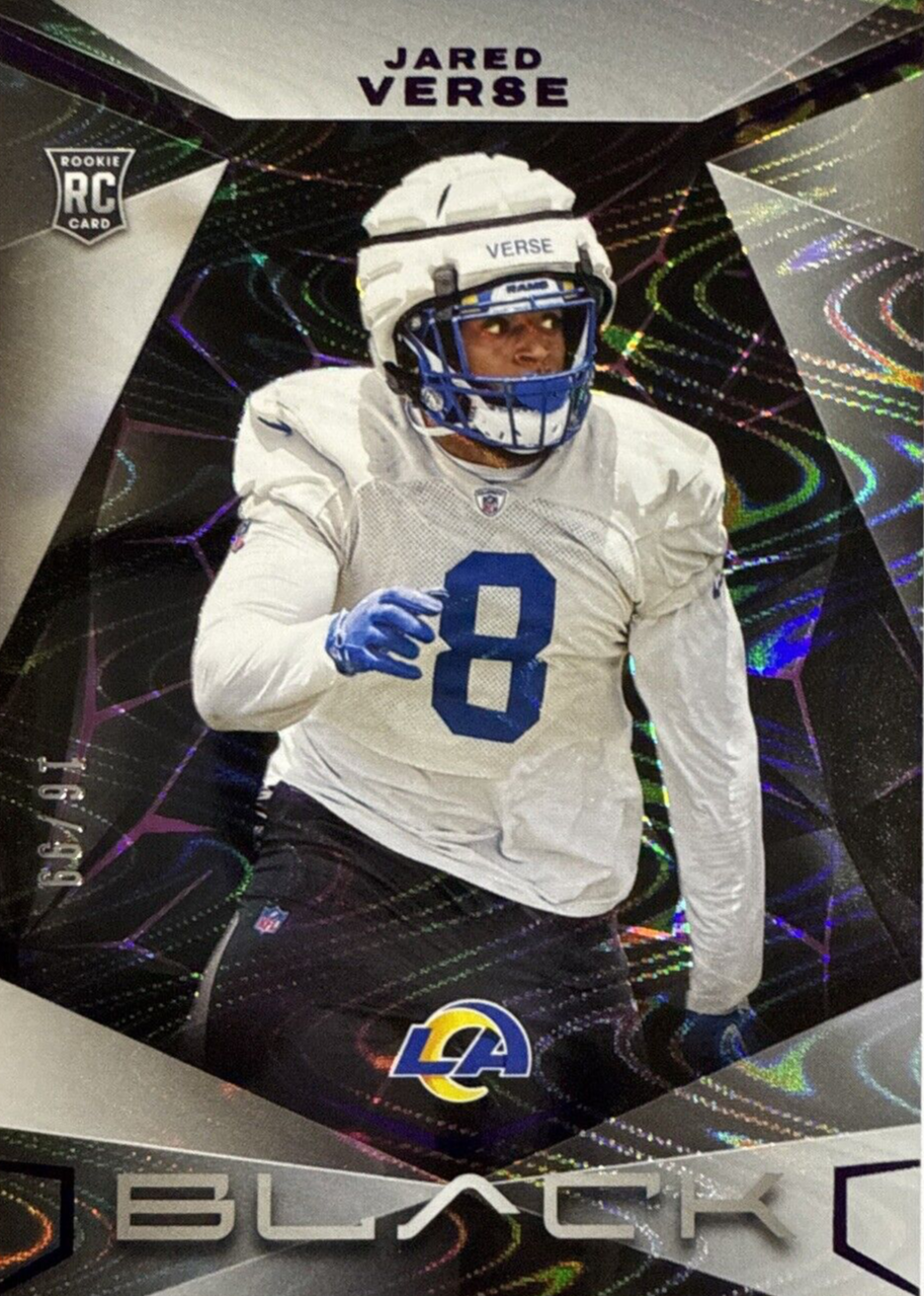 Jared Verse 2024 Black #141 Royal /99 Price Guide - Sports Card Investor