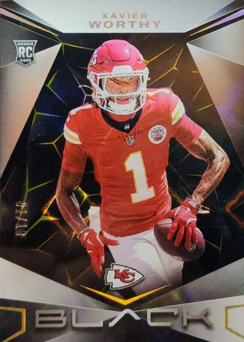 Xavier Worthy 2024 Black #199 Gold /10 Price Guide - Sports Card Investor
