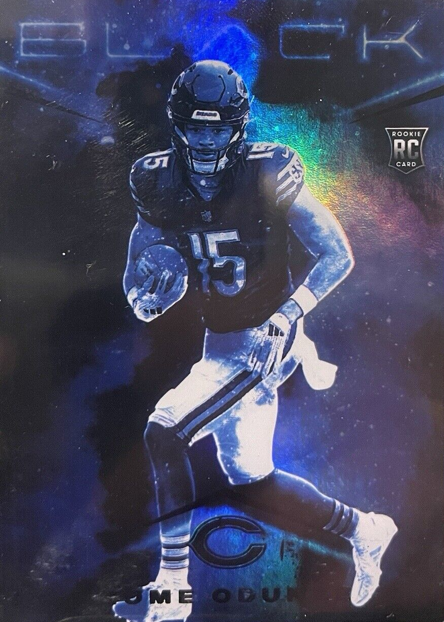 Rome Odunze 2024 Black #SM-ROE Smokescreen /(SSP) Price Guide - Sports ...