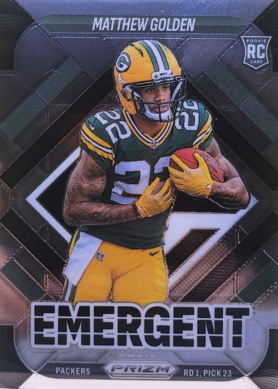 Matthew Golden 2025 Prizm #15 Emergent Price Guide - Sports Card Investor