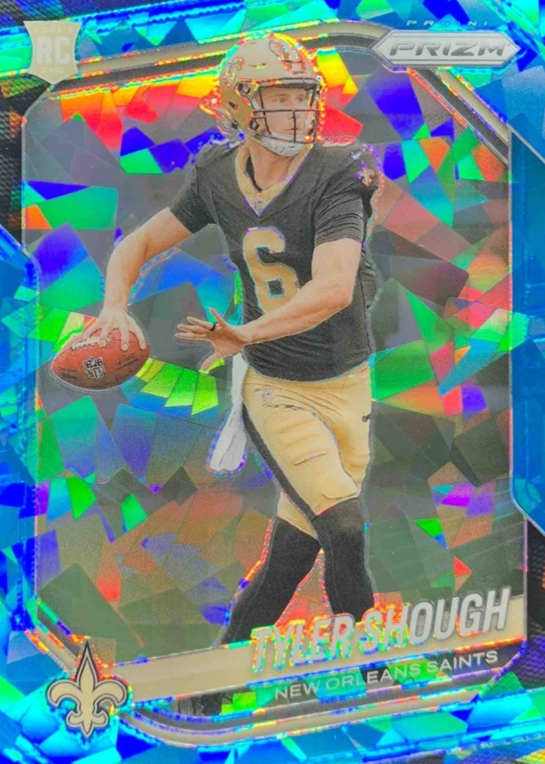 Tyler Shough 2025 Prizm #327 Blue Ice /99 Price Guide - Sports Card ...