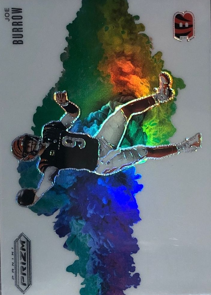 Joe Burrow 2025 Prizm #5 Color Blast /(SSP) Price Guide - Sports Card ...