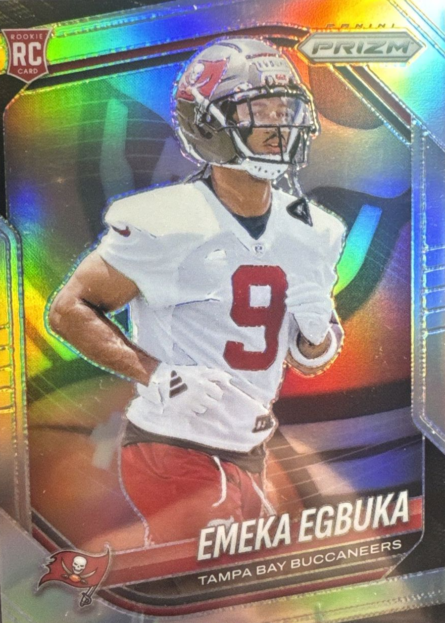 Emeka Egbuka 2025 Prizm #351 Silver Price Guide - Sports Card Investor