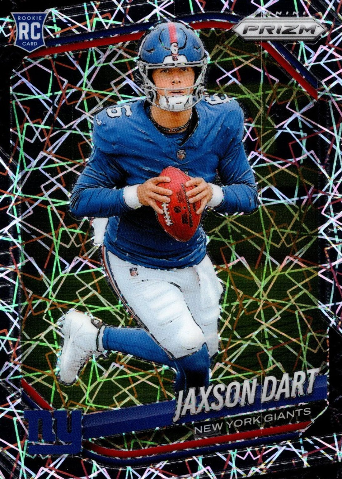 Jaxson Dart 2025 Prizm #332 Lazer Price Guide - Sports Card Investor