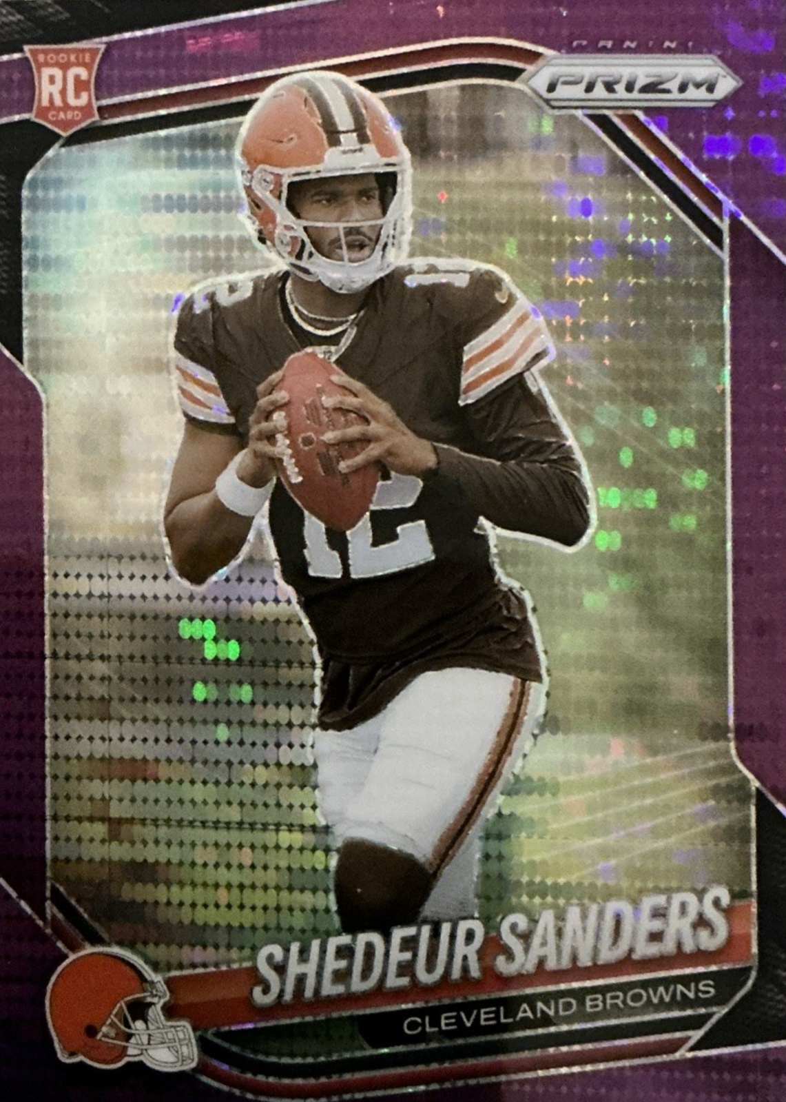 Shedeur Sanders 2025 Prizm #302 Purple Pulsar Price Guide - Sports Card ...