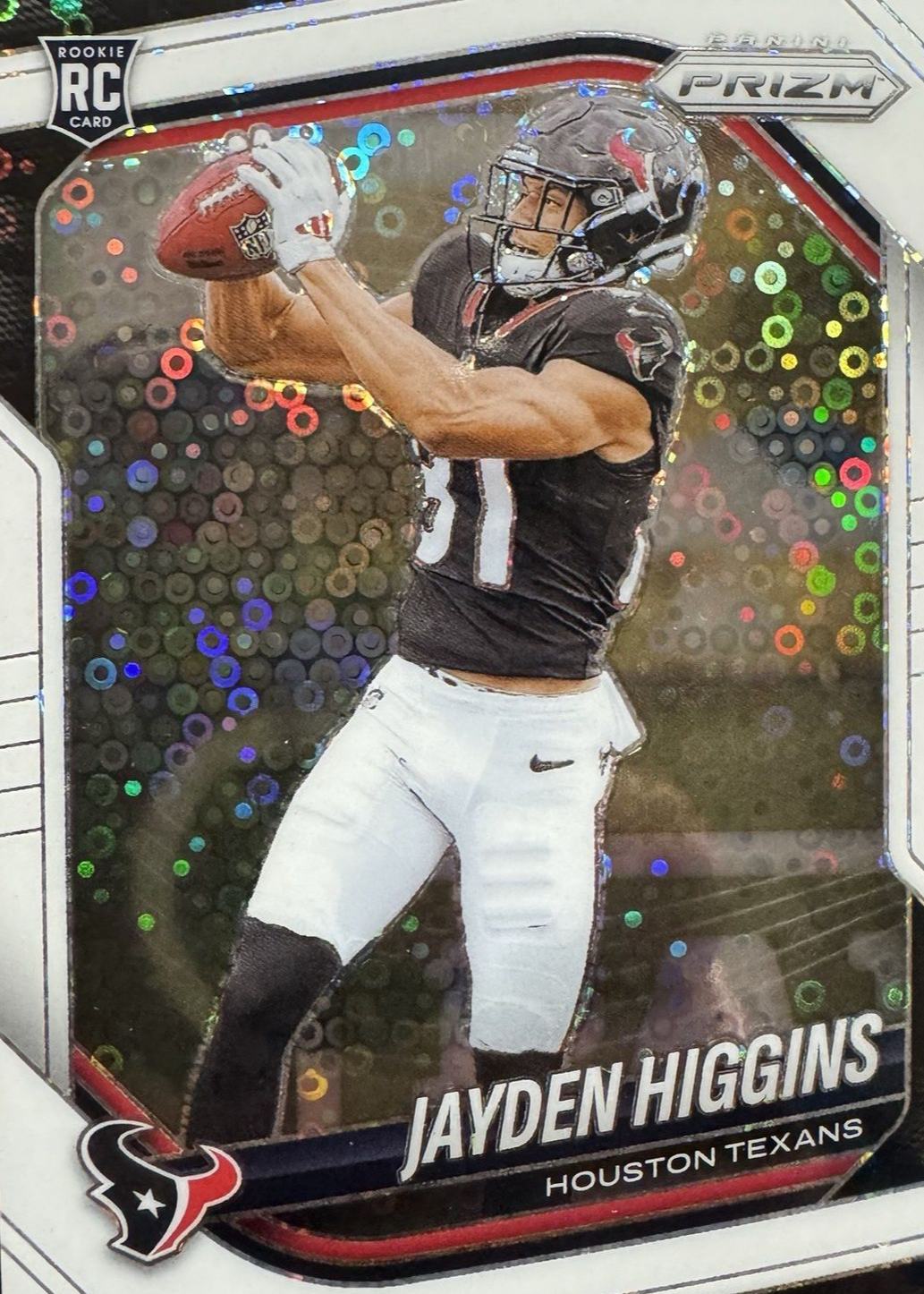 Jayden Higgins 2025 Prizm #376 White Disco Price Guide - Sports Card ...