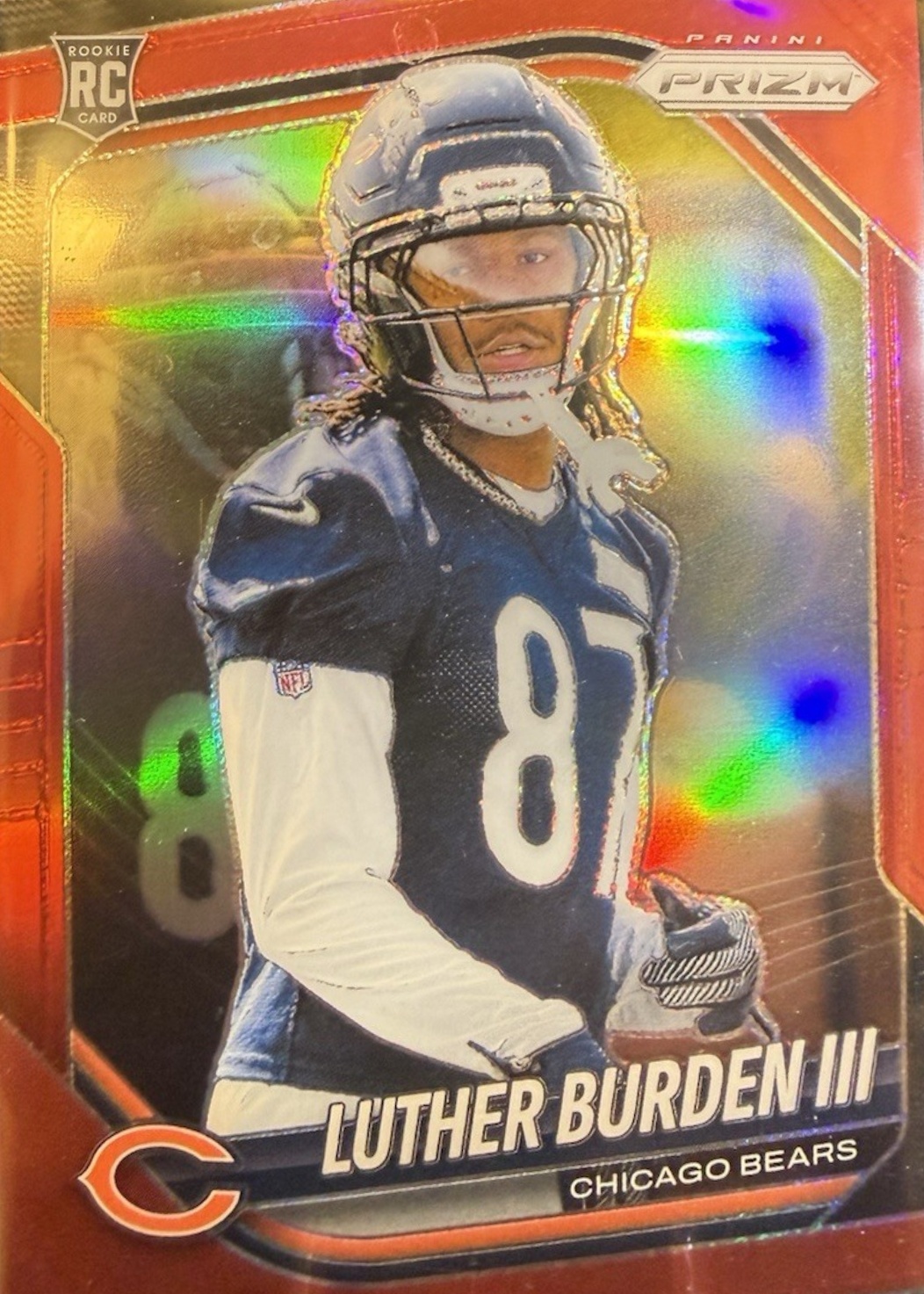 Luther Burden III 2025 Prizm #331 Red /(SSP) Price Guide - Sports Card ...