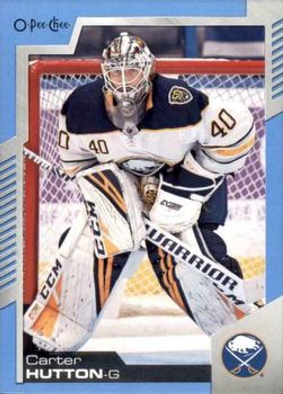 Carter Hutton 2020 O-Pee-Chee #99 Blue Price Guide - Sports Card Investor
