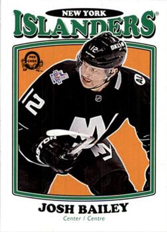 Josh Bailey 2016 O-Pee-Chee #26 Retro Price Guide - Sports Card Investor