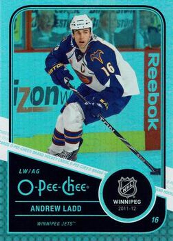 Andrew Ladd 2011 O-Pee-Chee #163 Rainbow Price Guide - Sports Card Investor