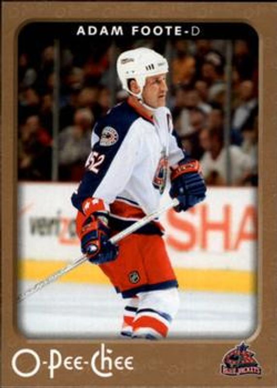 Adam Foote 2006 O-Pee-Chee #144 Base Price Guide - Sports Card Investor