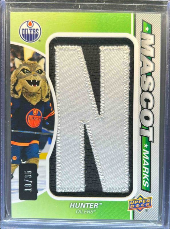 Hunter 2022 SP Game Used #MM-EDM Mascot Marks /35 Price Guide - Sports ...