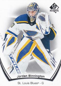 Jordan Binnington 2021 SP Authentic #12 Future Watch Auto /999 Price ...