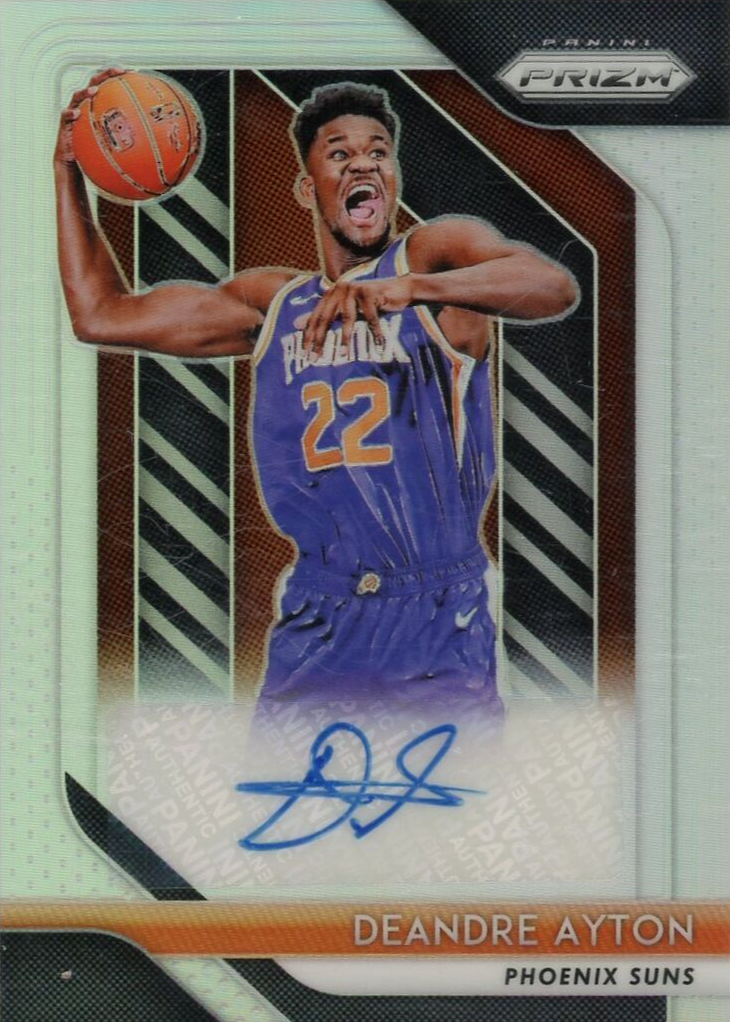 Deandre Ayton 2018 Prizm #RS-DAY Rookie Signatures - Silver Price Guide ...