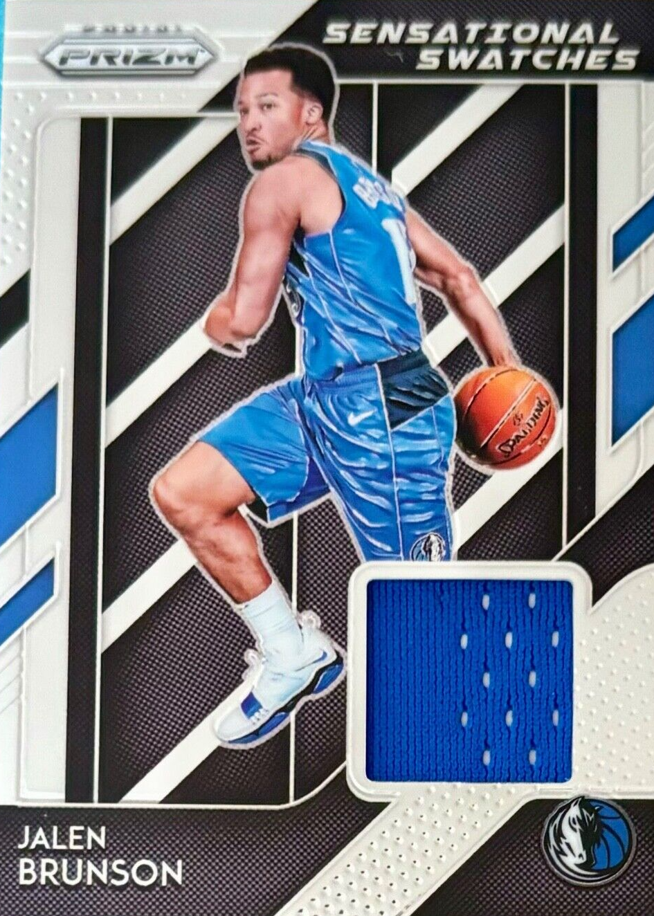 Jalen Brunson 2018 Prizm #76 Sensational Swatches Price Guide - Sports ...