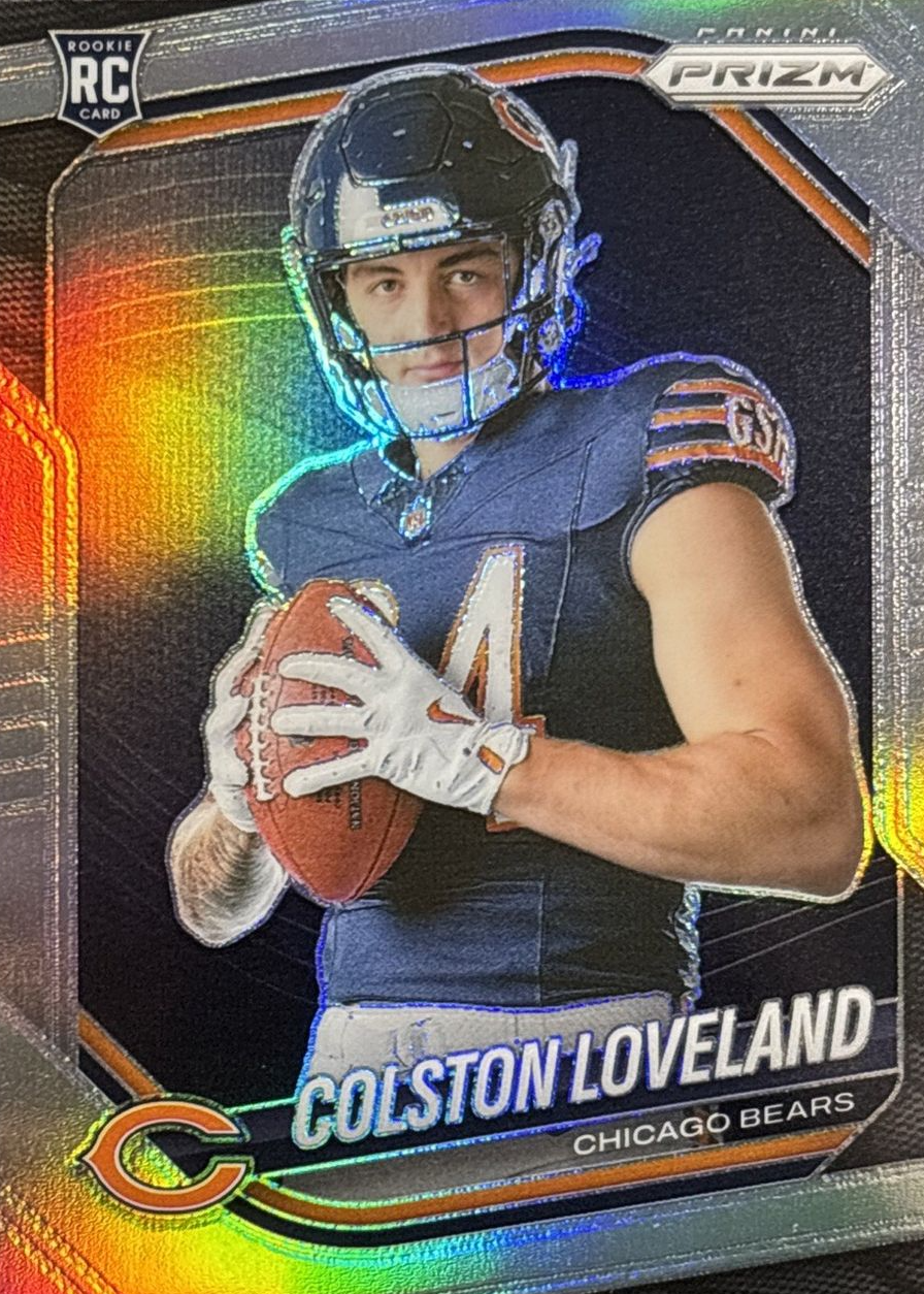 Colston Loveland 2025 Prizm #403 Rookie Variation - Silver Price Guide ...