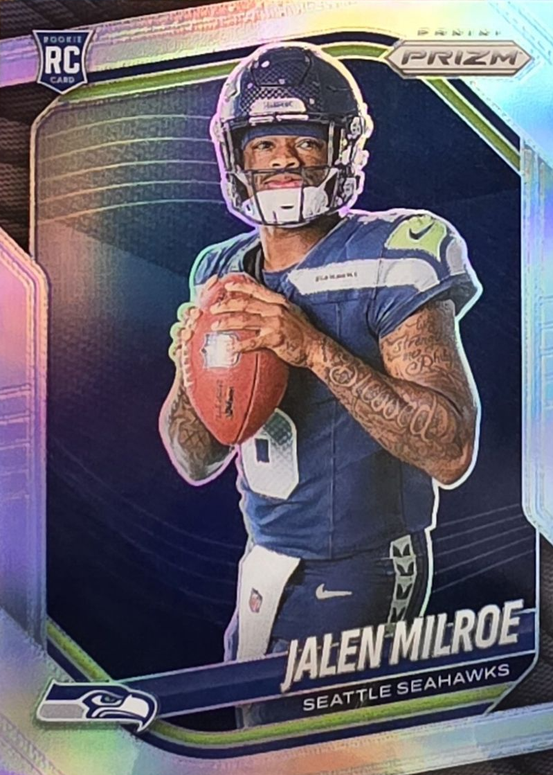 Jalen Milroe 2025 Prizm #438 Rookie Variation - Silver Price Guide ...