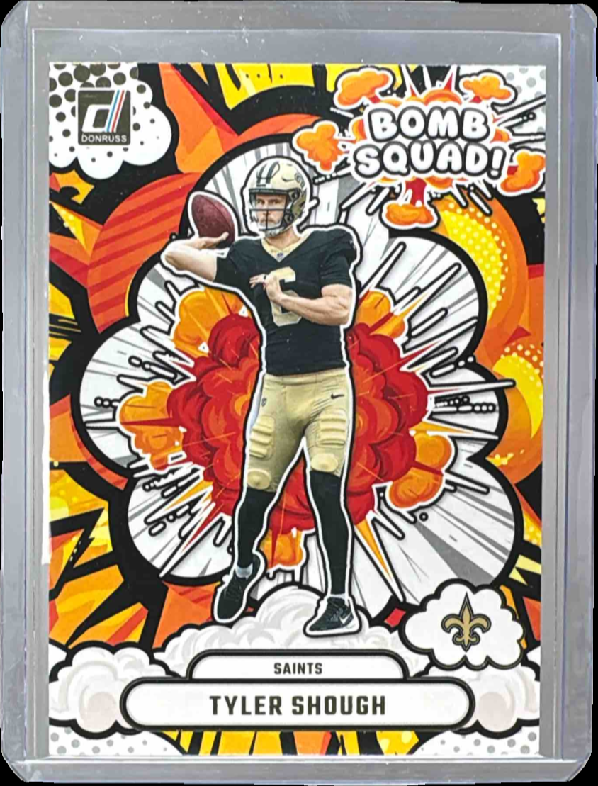 Tyler Shough 2025 Donruss #BS-TSH Bomb Squad Price Guide - Sports Card ...