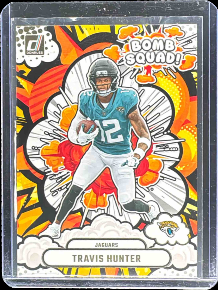 Travis Hunter 2025 Donruss #BS-THR Bomb Squad Price Guide - Sports Card ...