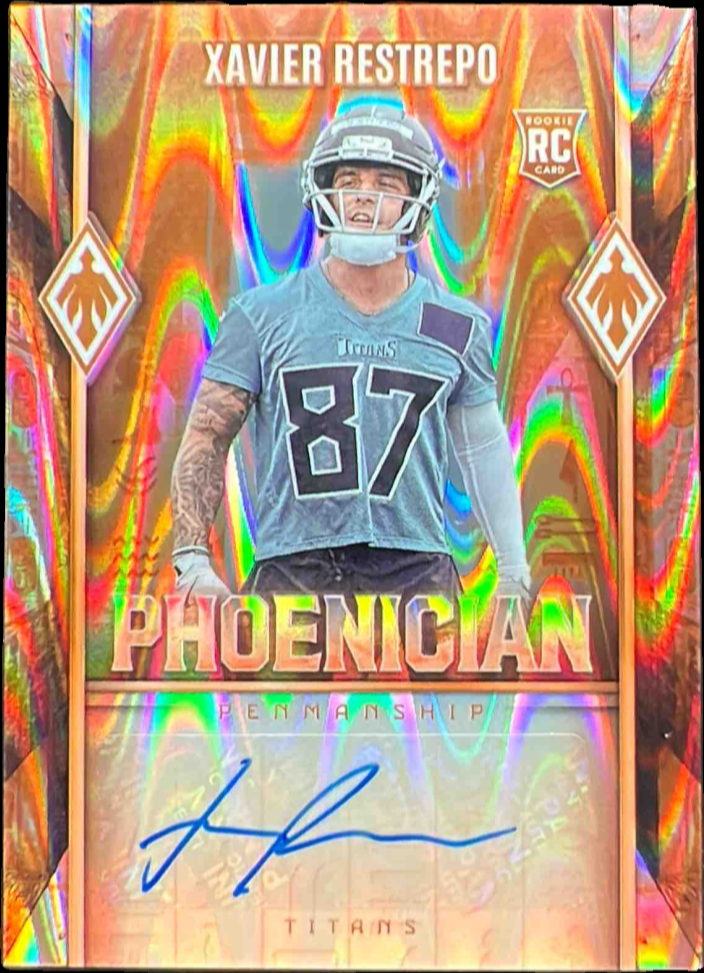 Xavier Restrepo 2025 Phoenix #64 Phoenician Penmanship - Seismic /15 ...