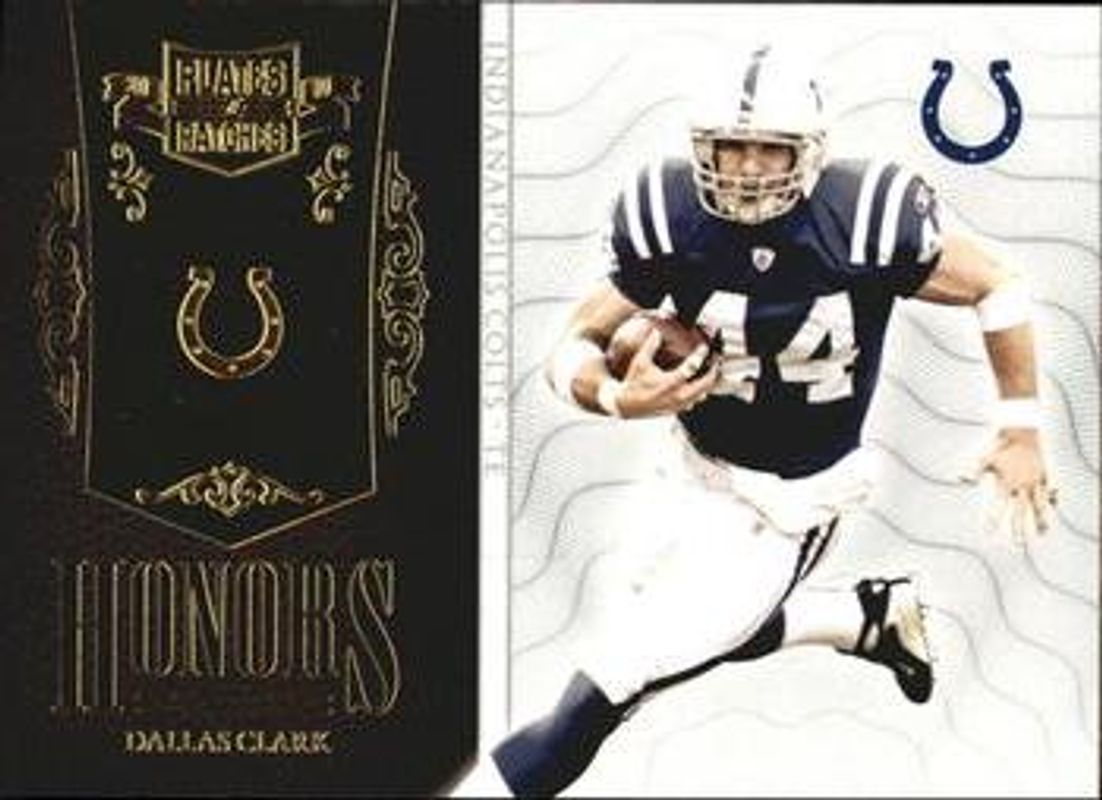 Dallas Clark 2010 Plates & Patches #8 Honors /299 Price Guide - Sports ...