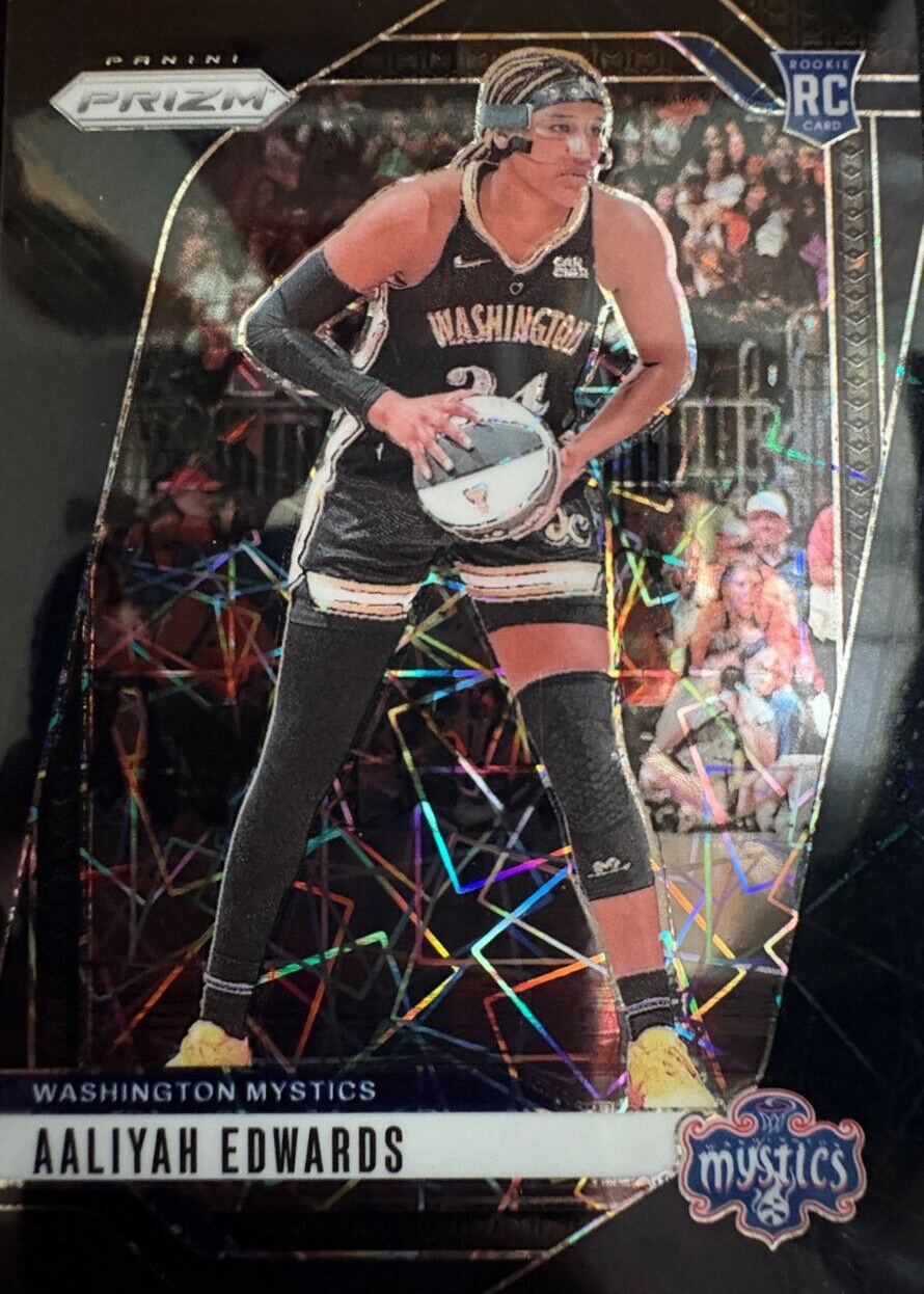 Aaliyah Edwards 2024 Prizm WNBA #70 Black Velocity /39 Price Guide ...