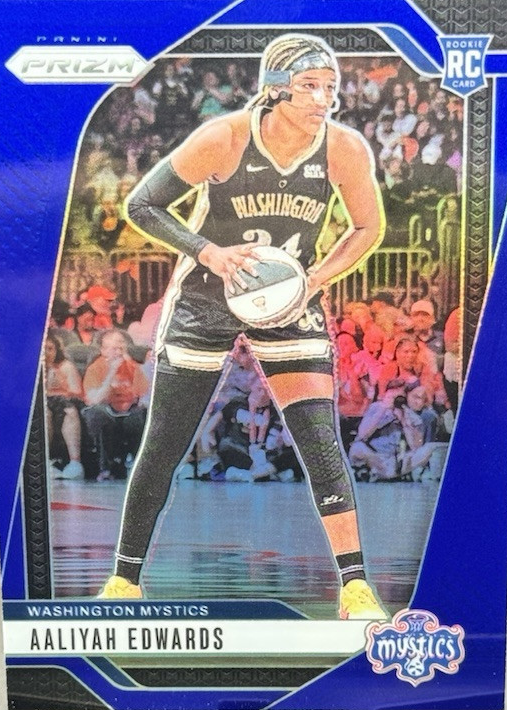 Aaliyah Edwards 2024 Prizm WNBA #70 Blue /199 Price Guide - Sports Card ...