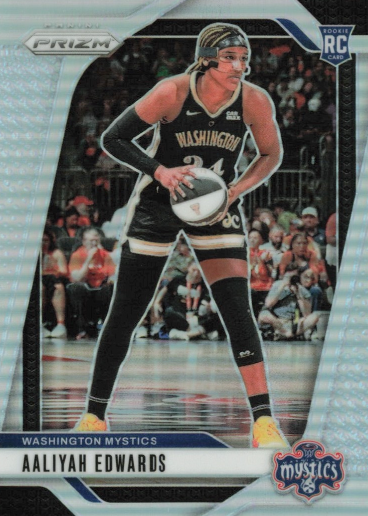 Aaliyah Edwards 2024 Prizm WNBA #70 Silver Price Guide - Sports Card ...