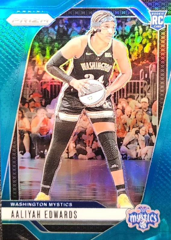 Aaliyah Edwards 2024 Prizm WNBA #70 Teal /49 Price Guide - Sports Card ...