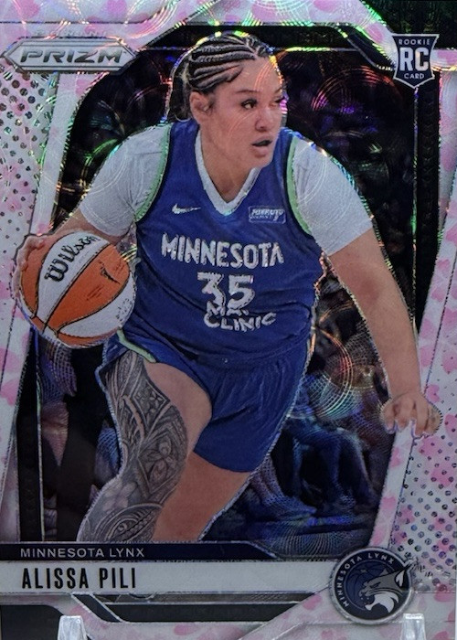 Alissa Pili 2024 Prizm WNBA #83 Cherry Blossoms FOTL /20 Price Guide ...