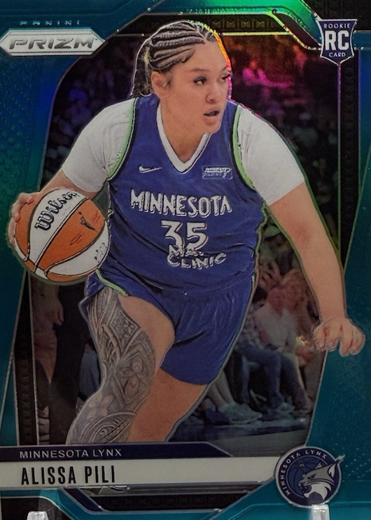 Alissa Pili 2024 Prizm WNBA #83 Teal /49 Price Guide - Sports Card Investor