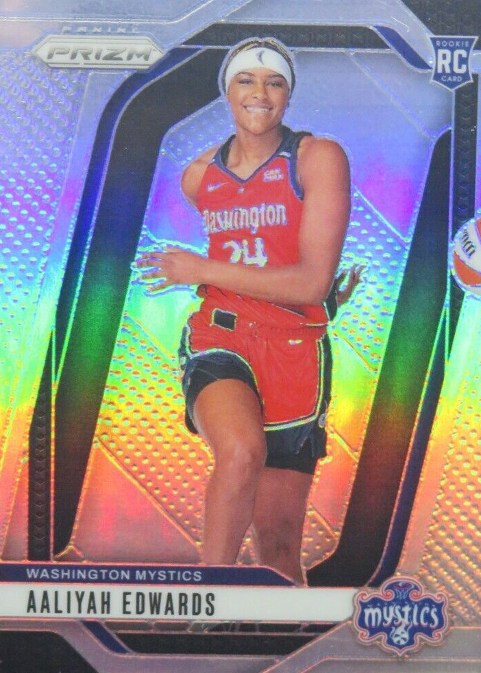 Aaliyah Edwards 2024 Prizm WNBA #142 Rookie Variation - Silver Price ...