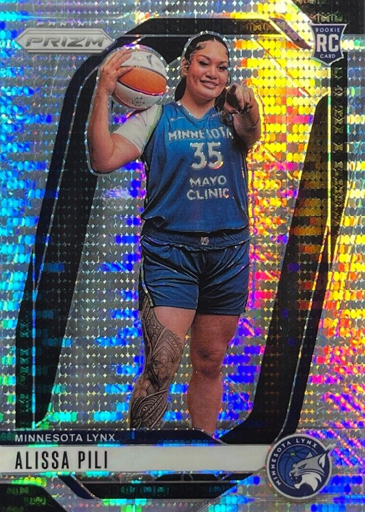 Alissa Pili 2024 Prizm WNBA #150 Rookie Variation - Pulsar /499 Price ...