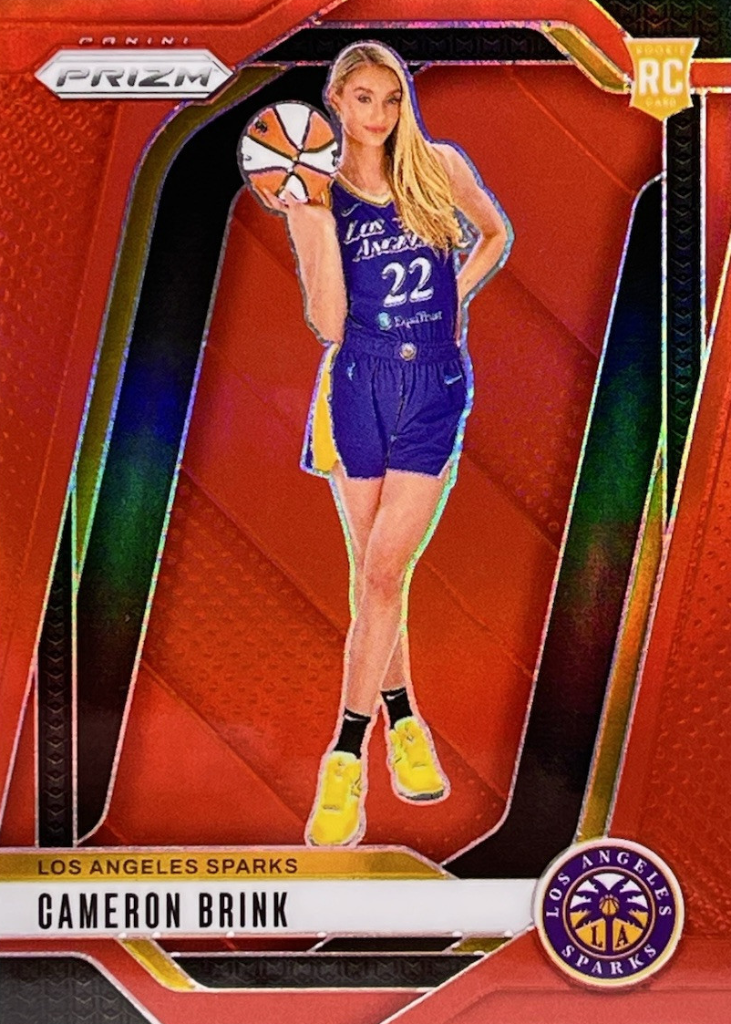 Cameron Brink 2024 Prizm WNBA #143 Rookie Variation - Red /299 Price Guide - Sports Card Investor
