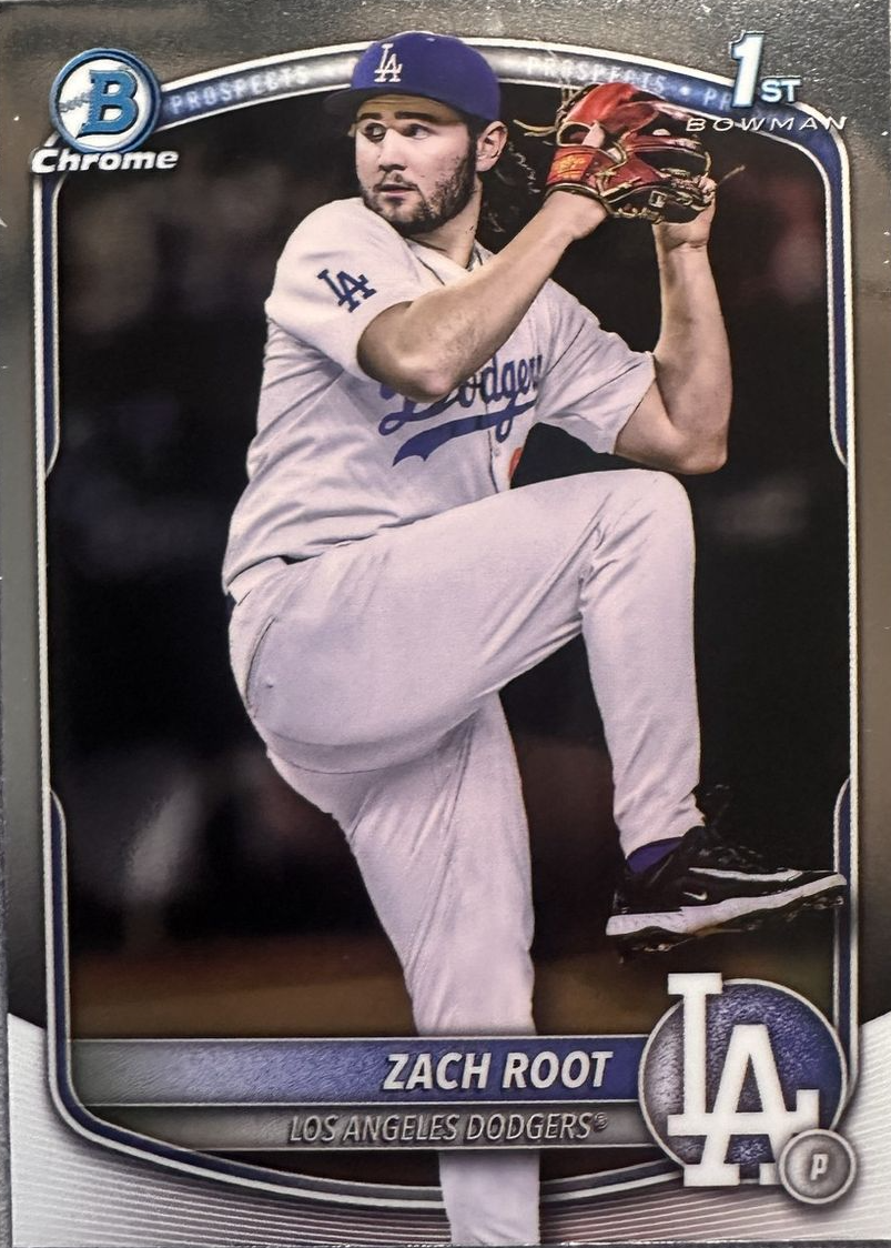 Zach Root 2025 Bowman Draft #BDC-22 Chrome (1st) Price Guide - Sports ...