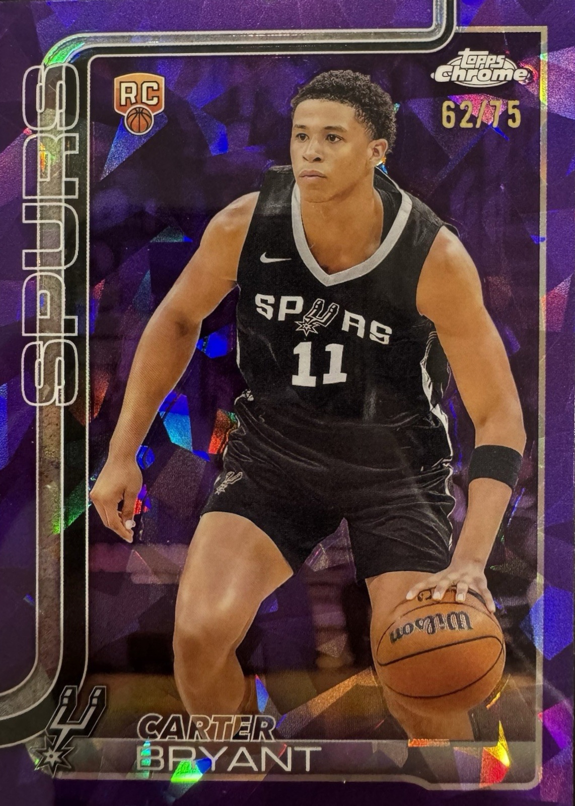 Carter Bryant 2025 Topps Chrome Sapphire Edition #264 Purple /75 Price ...