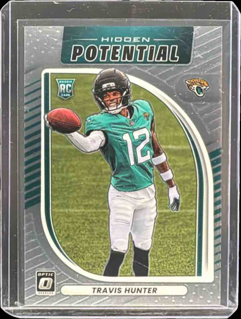 Travis Hunter 2025 Optic #3 Hidden Potential Price Guide - Sports Card ...