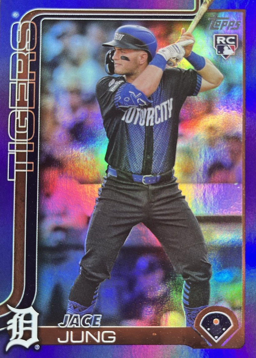 Jace Jung 2025 Topps #80 Purple Rainbow /250 Price Guide - Sports Card ...