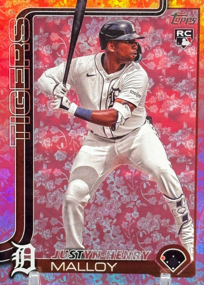 Justyn-Henry Malloy 2025 Topps #269 Flowers /50 Price Guide - Sports ...