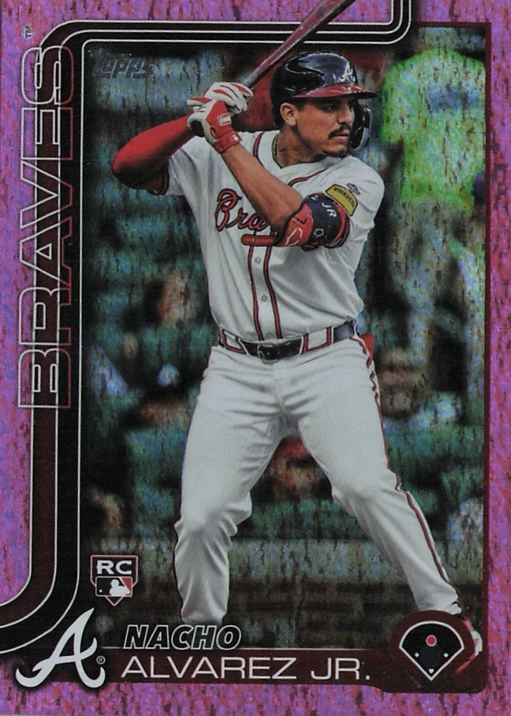 Nacho Alvarez Jr. 2025 Topps #223 Pink Holo Foil Price Guide - Sports ...