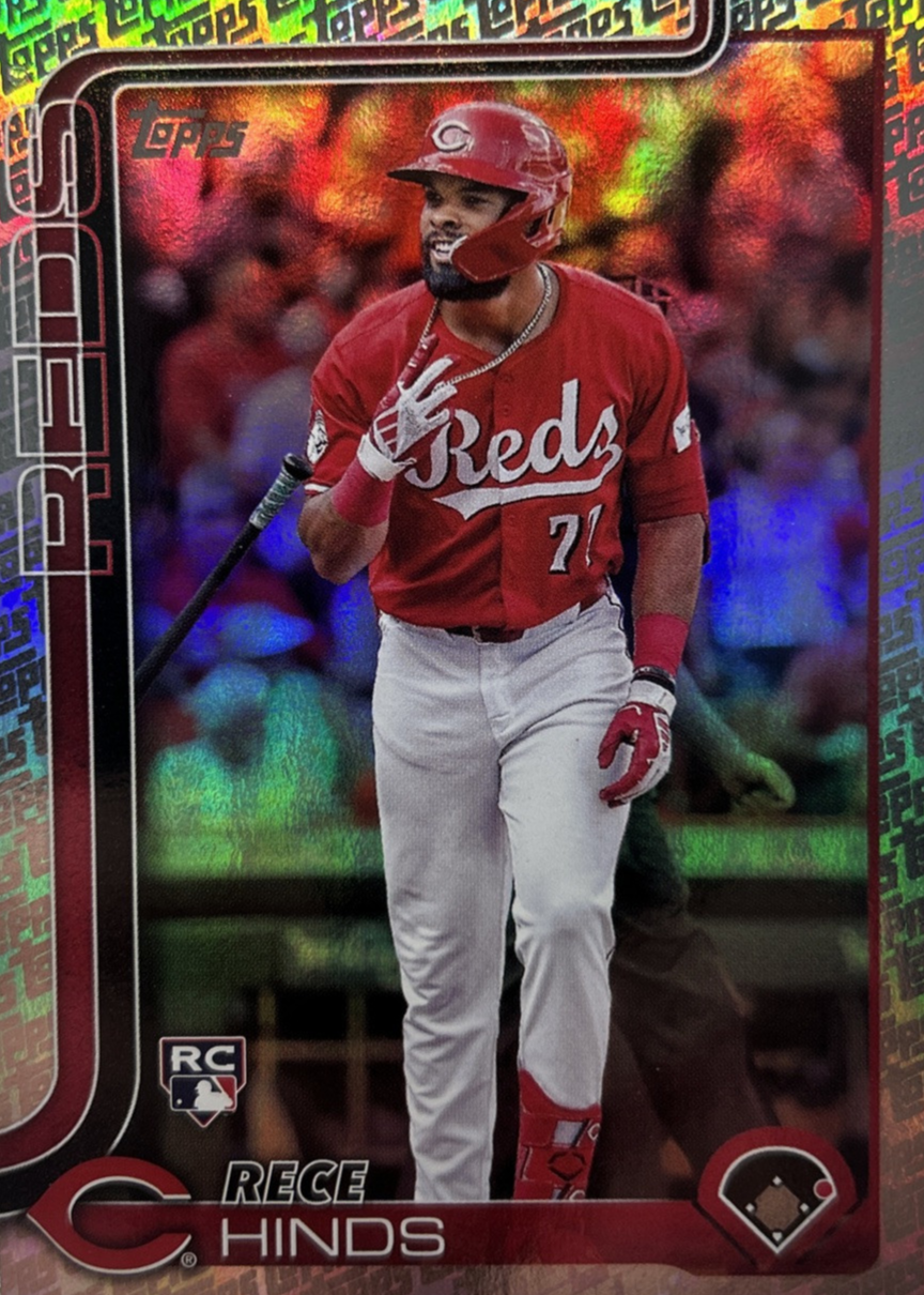 Rece Hinds 2025 Topps #217 Topps Foil Pattern Price Guide - Sports Card ...