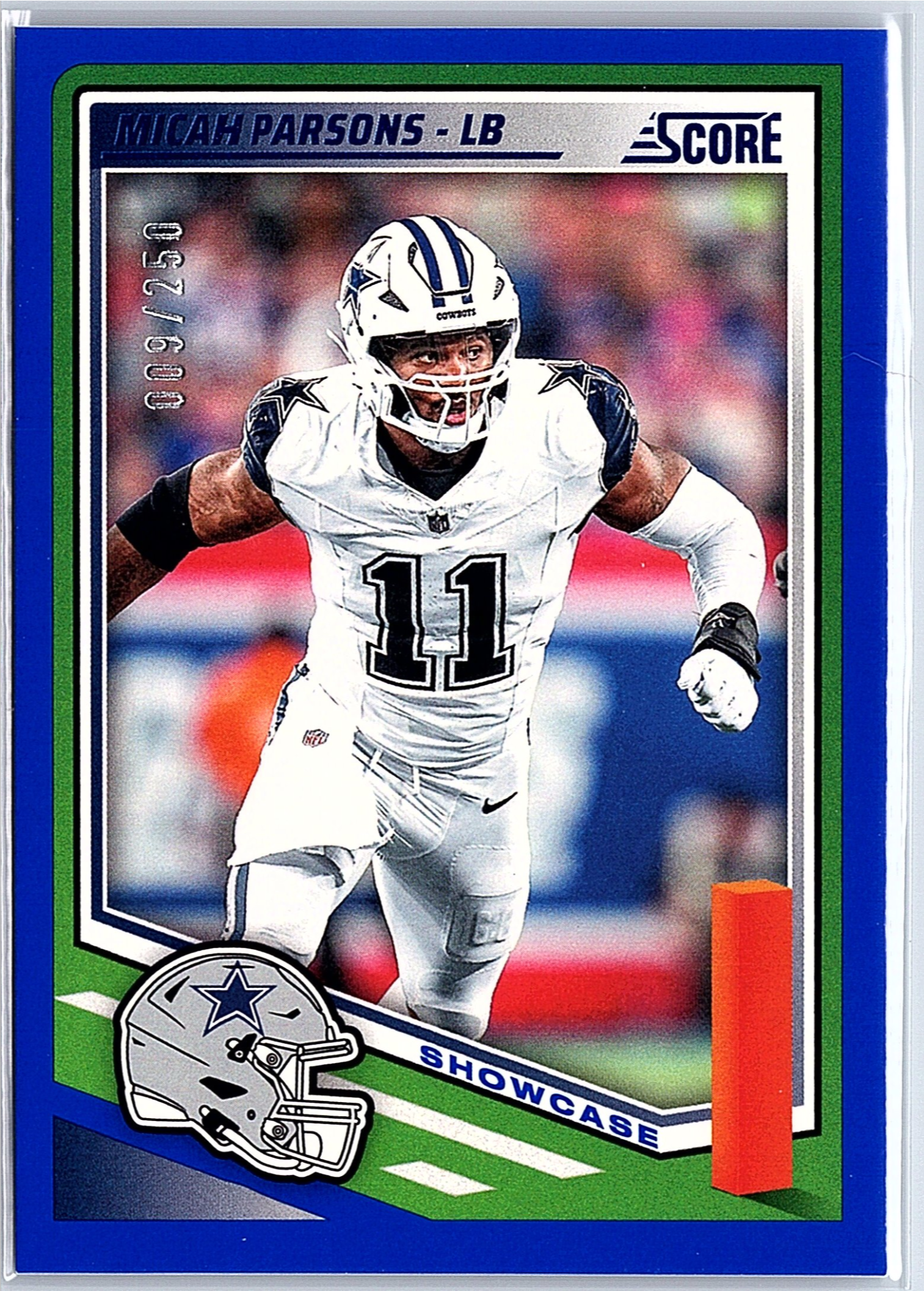 Micah Parsons 2025 Score #226 Showcase /250 Price Guide - Sports Card ...