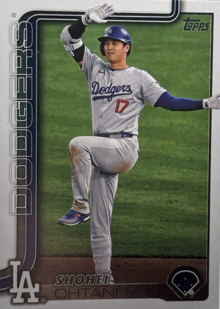 Shohei Ohtani 2025 Topps #1 Dancing Dodgers Variation /(SSP) Price ...