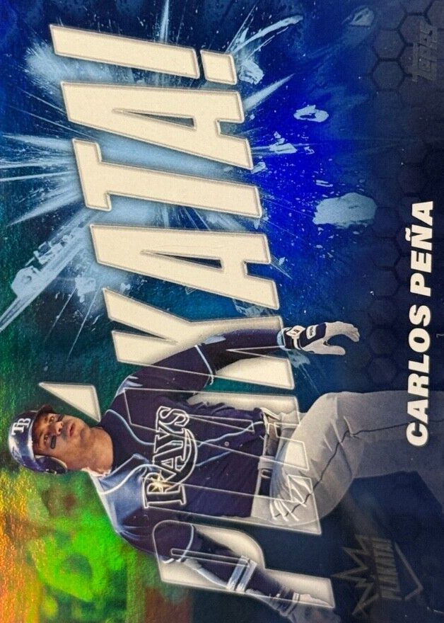 Carlos Pena 2025 Topps #PLAK-1 Plakata /(SSP) Price Guide - Sports Card ...