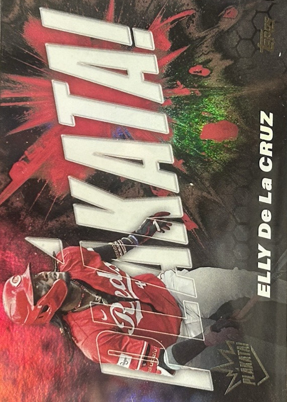 Elly De La Cruz 2025 Topps #PLAK-4 Plakata /(SSP) Price Guide - Sports ...